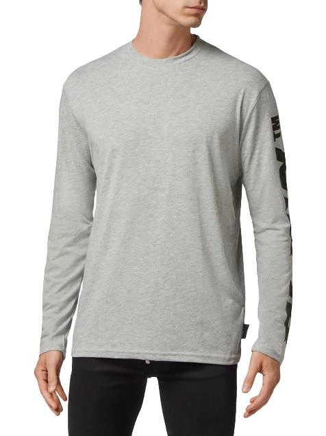 Philipp Plein T-shirt Round Neck Ls - Grey