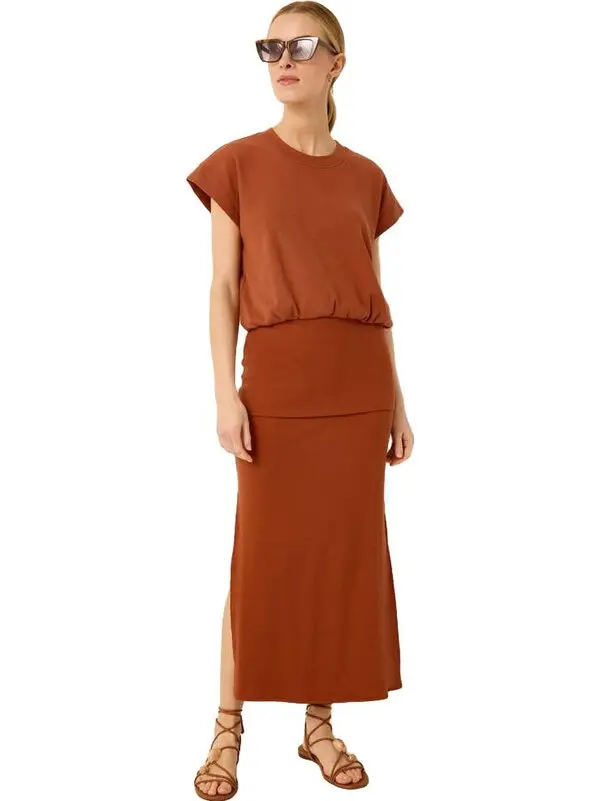 MARIE OLIVER Gwen Skirt - Bisque