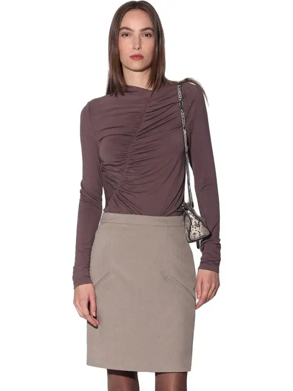 Walter Baker Darla Skirt - Grey