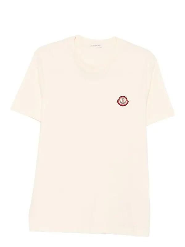 Moncler Logo Cotton T-shirt - Multicolor