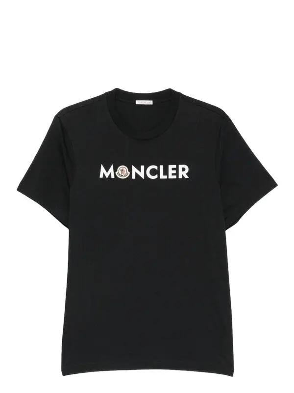 Moncler Logo Cotton T-shirt - Multicolor