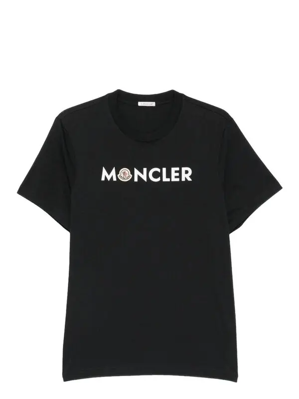 Moncler Logo Cotton T-shirt - Multicolor