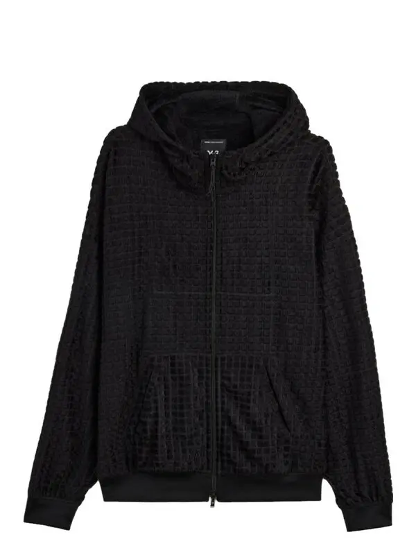 Y3 Reversible Hooded Track Jacket - Black