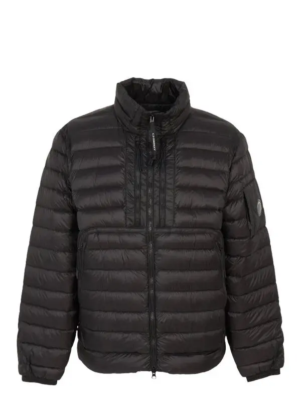 C.P. COMPANY Quilted Jacket - Black