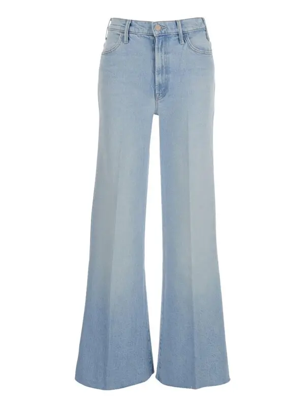 MOTHER The Hustler Roller Skimp Flare Jeans - No