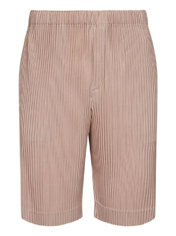 Issey Miyake Elastic-waist Shorts - Nude