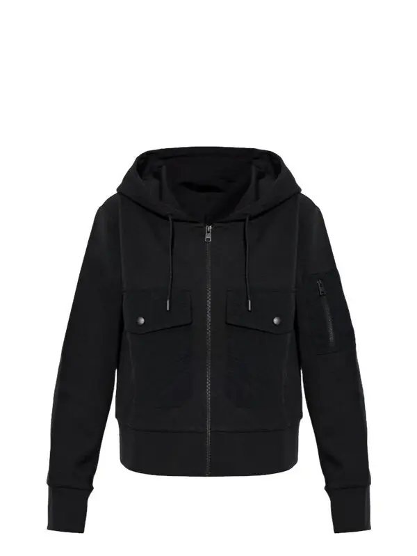 Woolrich Utility Zip-up Hoodie - Black