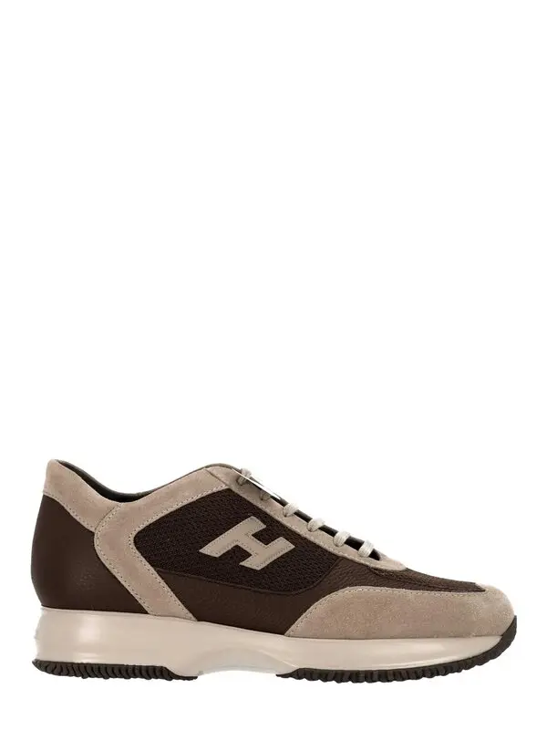 Hogan Logo-patch Panelled Sneakers - No
