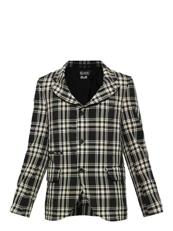 Comme Des Garçons Long-sleeved Suit Jacket - Black