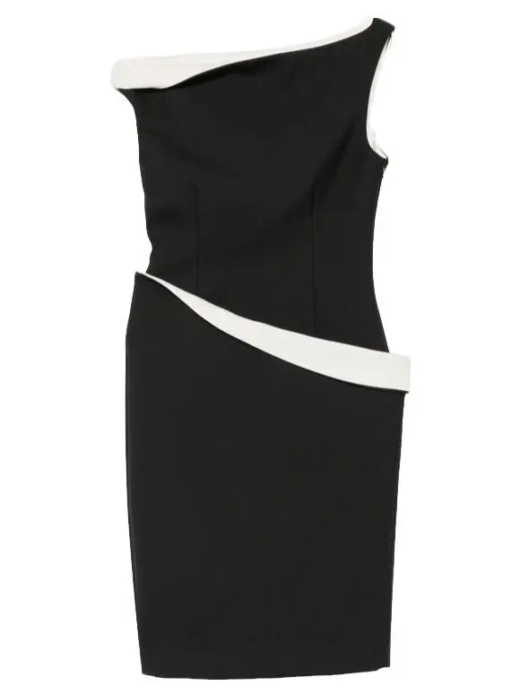 RÓHE Asymmetrical Dress - Black