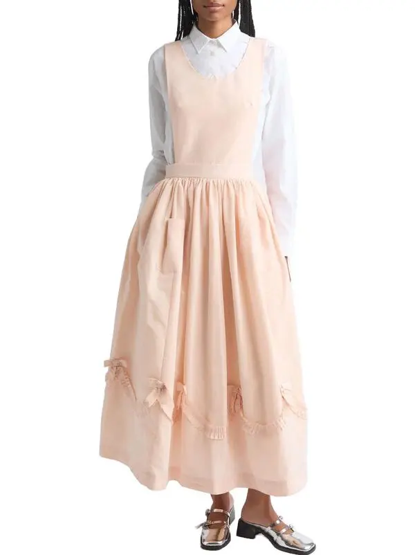 Sandy Liang Mottie Maxi Dress - Pink
