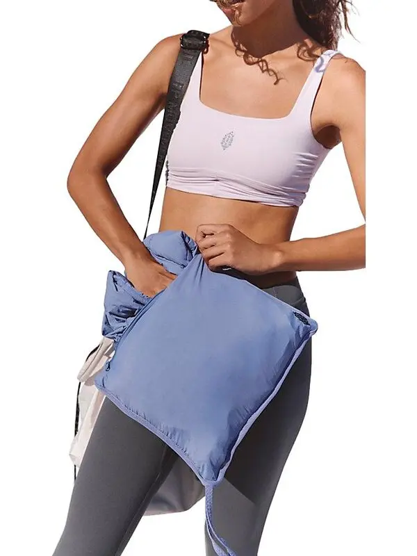 Free People Pippa Packable Tunic - Blue Ash
