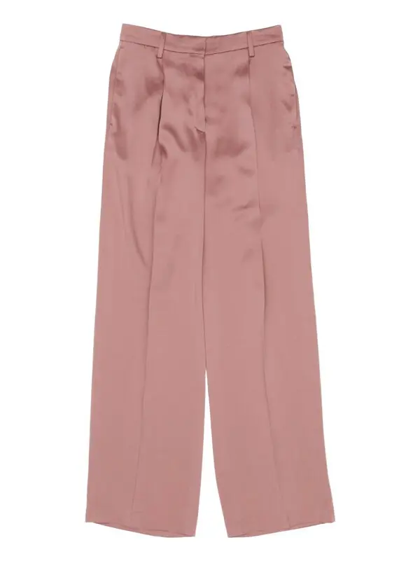 Dries Van Noten Satin Trousers - Pink