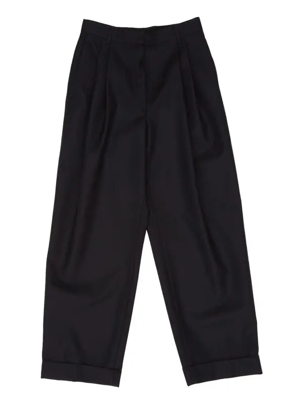 Dries Van Noten Pleated Trousers - Black