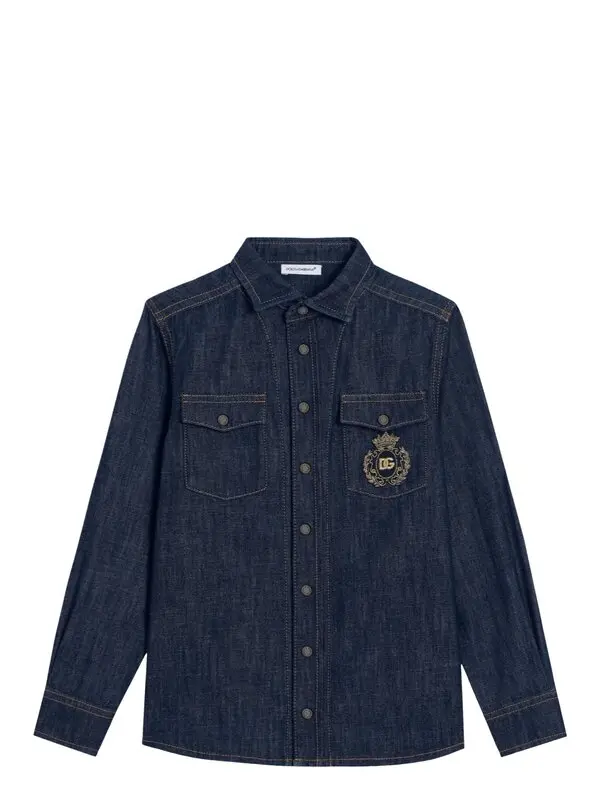 Dolce & Gabbana Denim Shirt - Blue