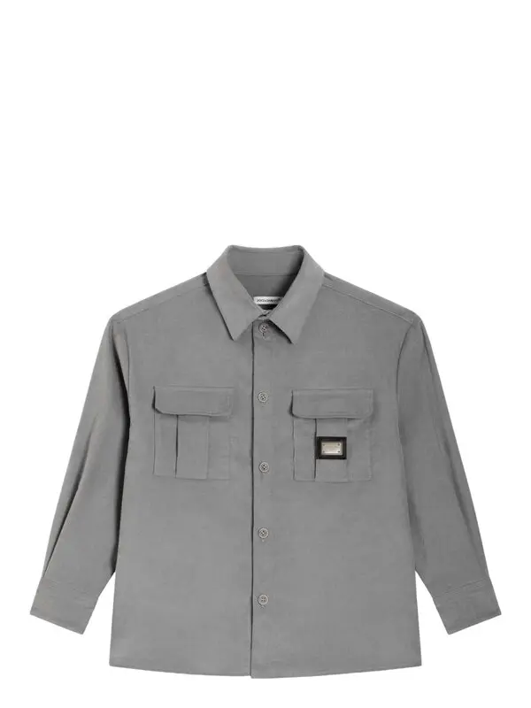 Dolce & Gabbana Corduroy Shirt - Grey