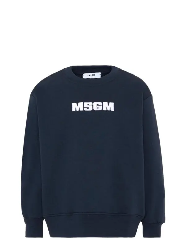 MSGM Logo Sweatshirt - Blue