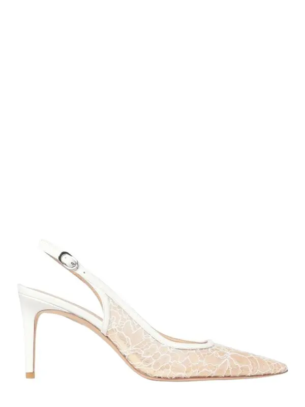 STUART WEITZMAN Pointed-toe High-heeled Sandals - Nude