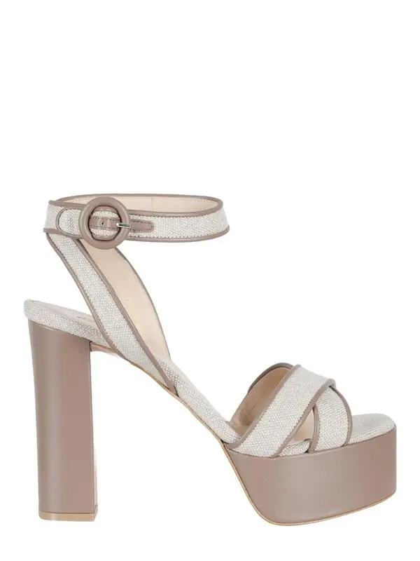 Roberto Festa Luanda Platform Heeled Sandals - No