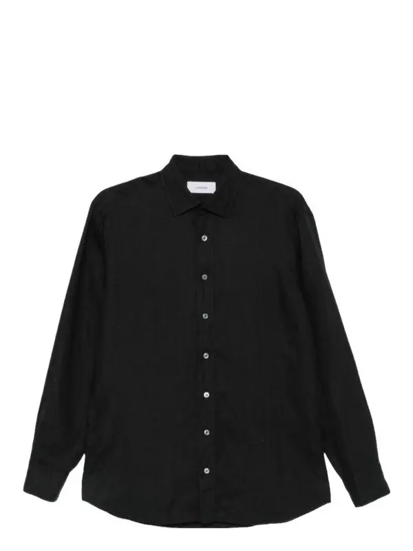 LARDINI Dante Long-sleeve Shirt - Black