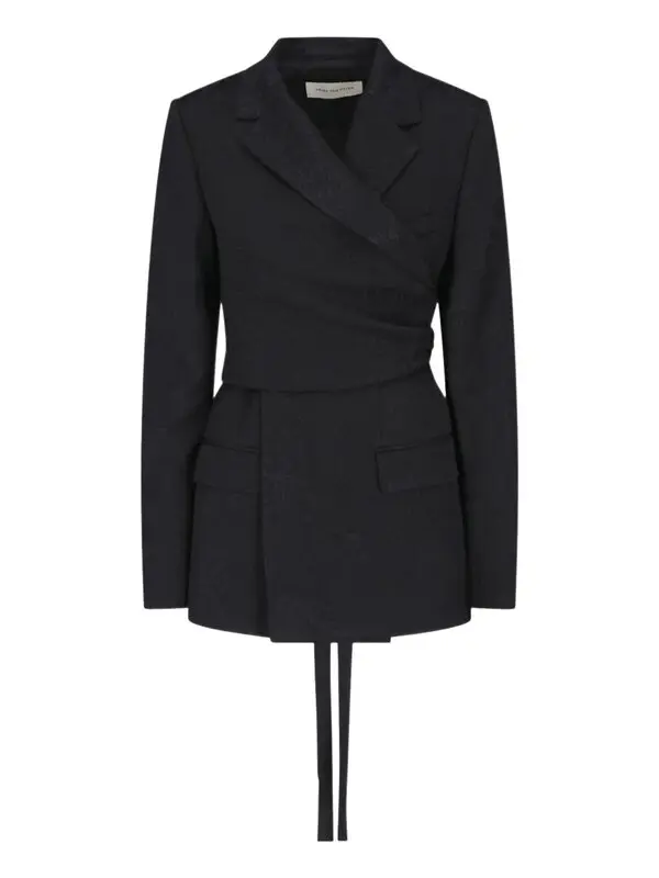 Dries Van Noten Long-sleeve Jacket - Black