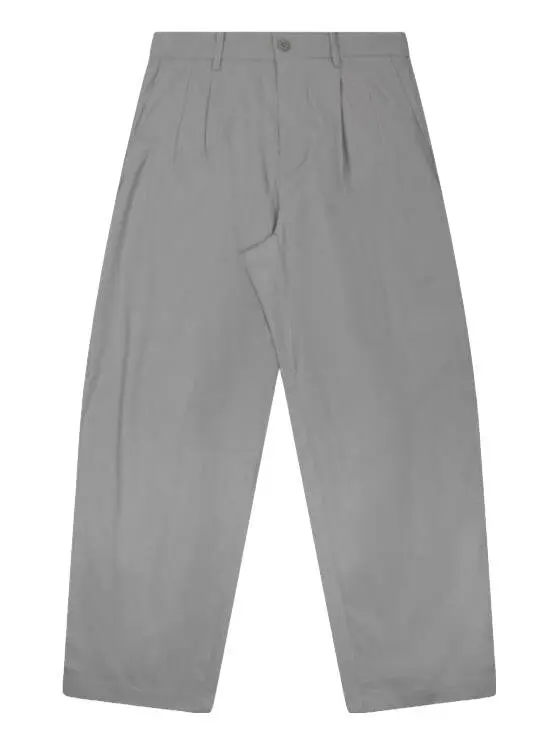 C.P. COMPANY Pleated Wide-leg Pants - Grey