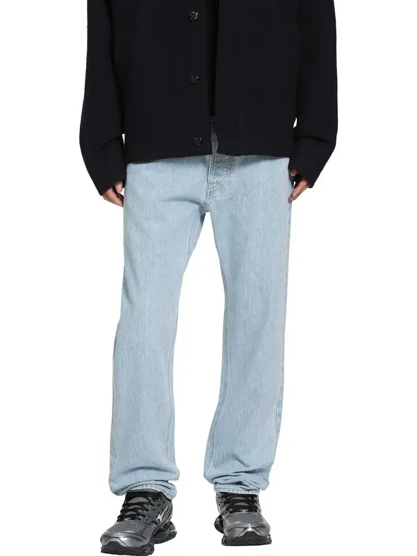 Stone Island J100005 Light Bull Denim Jeans - Blue