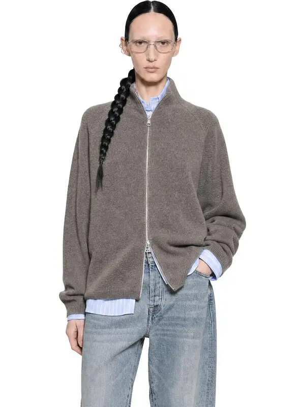 Our Legacy Dash Zip Cardigan - Brown