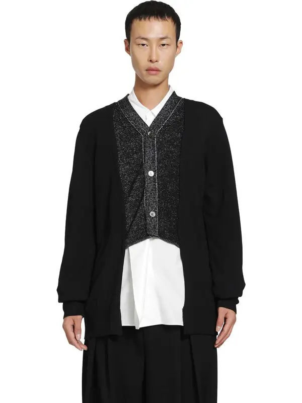 Comme Des Garçons Layered Cadigan - Black