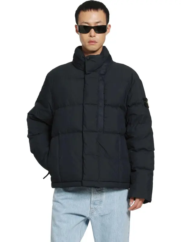 Stone Island 4100046 Down Jacket - Blue