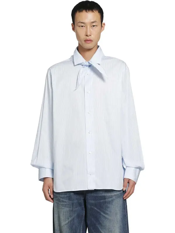SALON C LUNDMAN Bandana Shirt - Blue