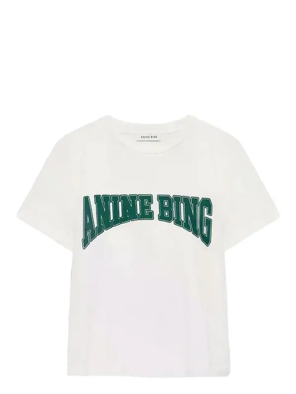 ANINE BING Shelley Tee - Neutrals