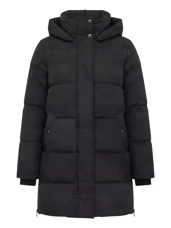 Woolrich Hooded Padded Jacket - Black