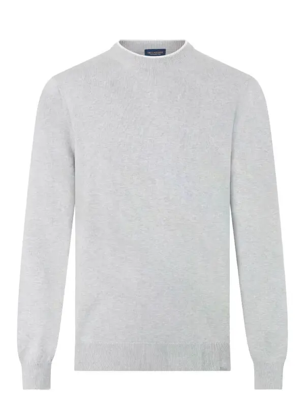Paul & Shark Round-neck Long-sleeve Sweater - Grey