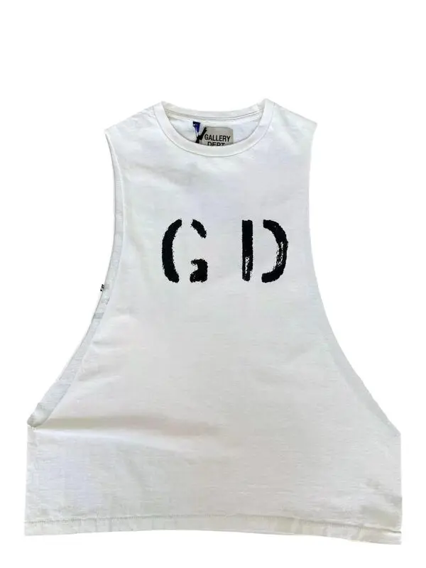 GALLERY DEPT. French Logo-print Tank Top - White