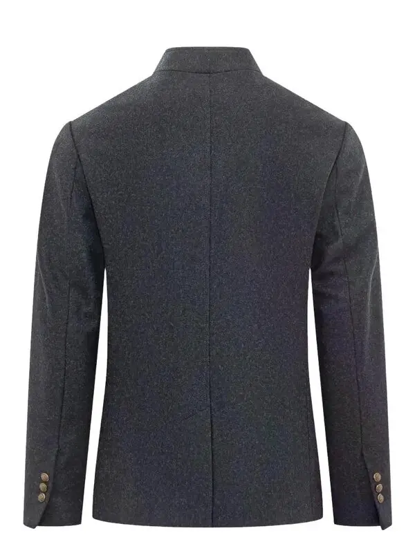 SCHNEIDERS Otto High-neck Coat - Blue
