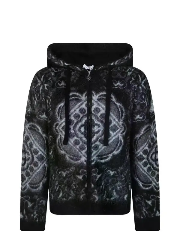 Casablanca Carpet Hoodie - Black