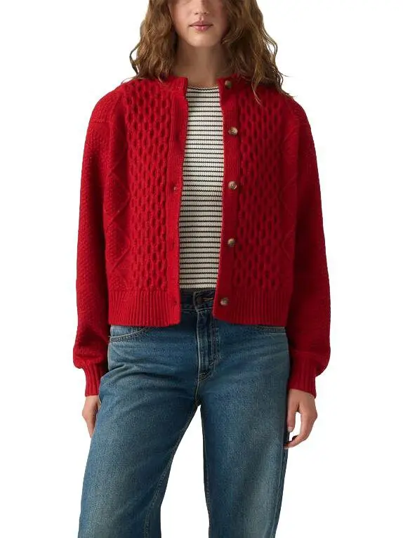 LEVI'S Mixed Stitch Cardigan - Emboldened