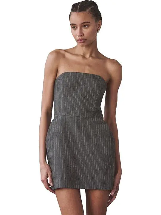 ARTEMIS Benita Mini Dress - Grey