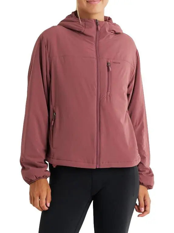FREE FLY Coldvale Insulated Performance Jacket - Plum