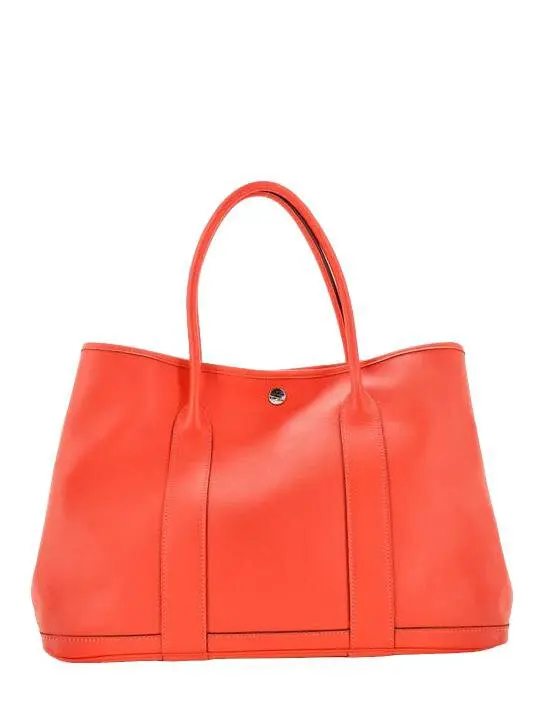Hermès Garden Party Tote Leather 36 - Red