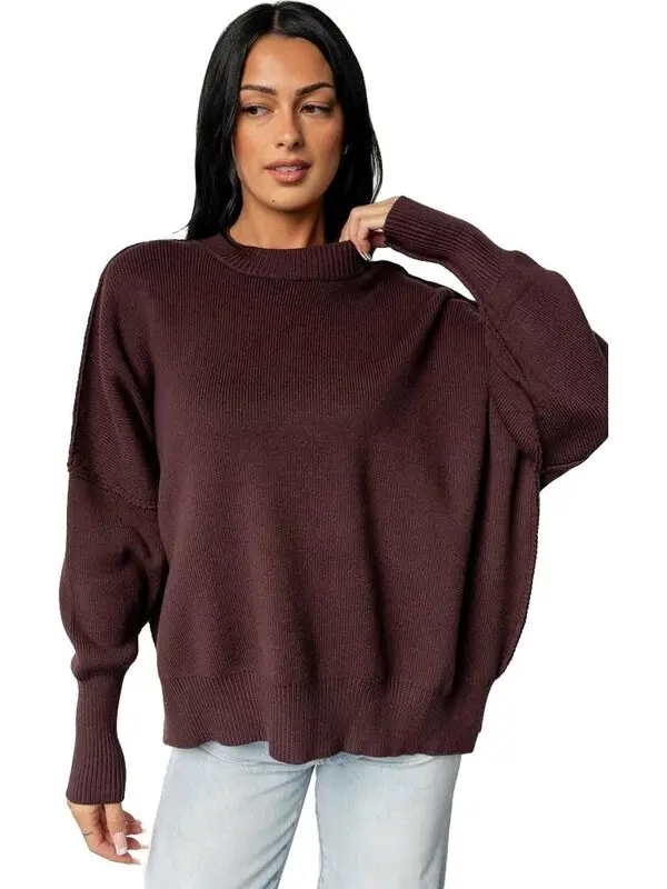 BALTIC BØRN Jeremiah Knit Sweater - Purple