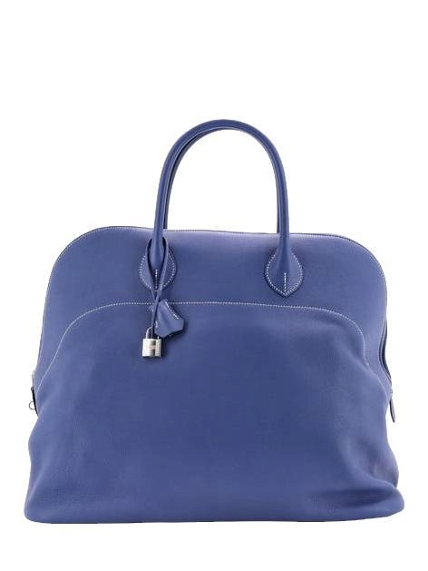 Hermès Bolide Relax Bag Evercolor 45 - Blue