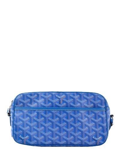 Goyard Cap Vert Bag Coated Canvas - Blue
