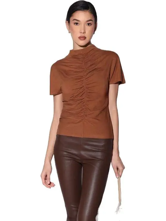 Walter Baker Monty Top - Cognac
