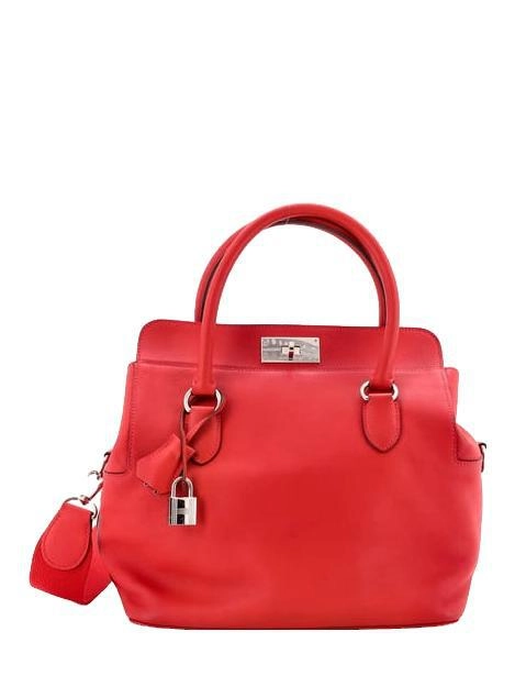 Hermès Toolbox Bag Swift 26 - Red