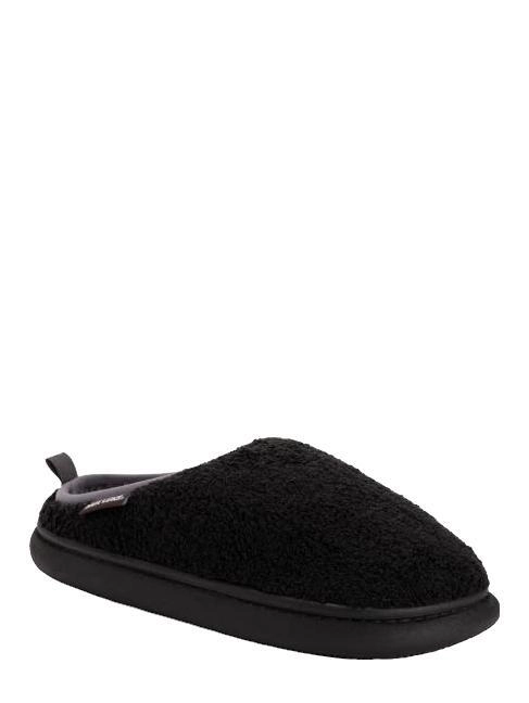 MUK LUKS Lewis Clog Slippers - Black