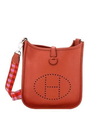Hermès Evelyne Bag Gen Iii Clemence Tpm - Brown