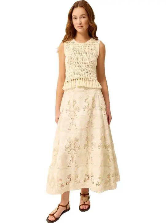 MARIE OLIVER Emryn Skirt - Shore