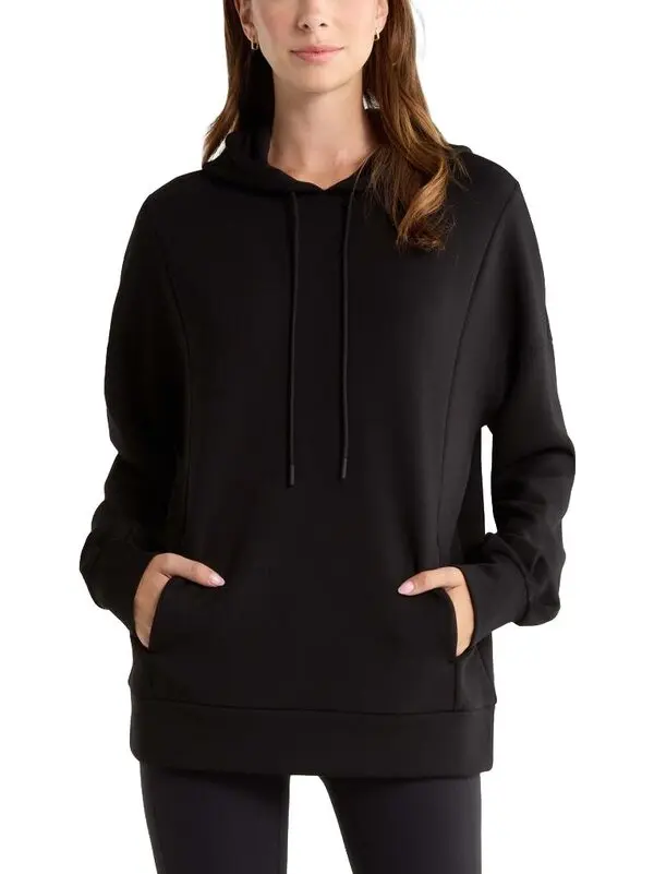 Zella Soft Luxe Relaxed Hoodie - Black